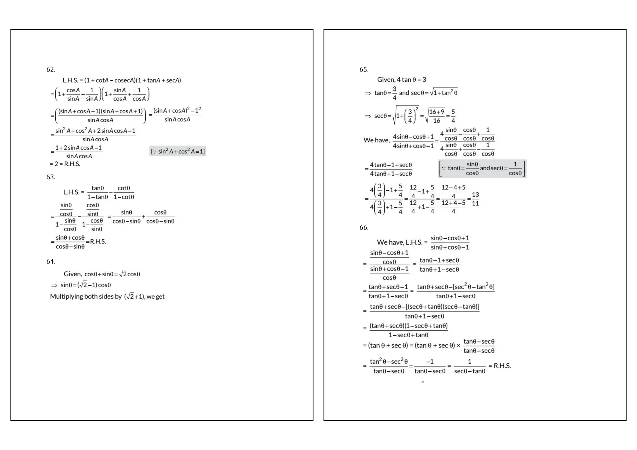 Trigonometry class 10th PYQ 2025 board exam.pdf