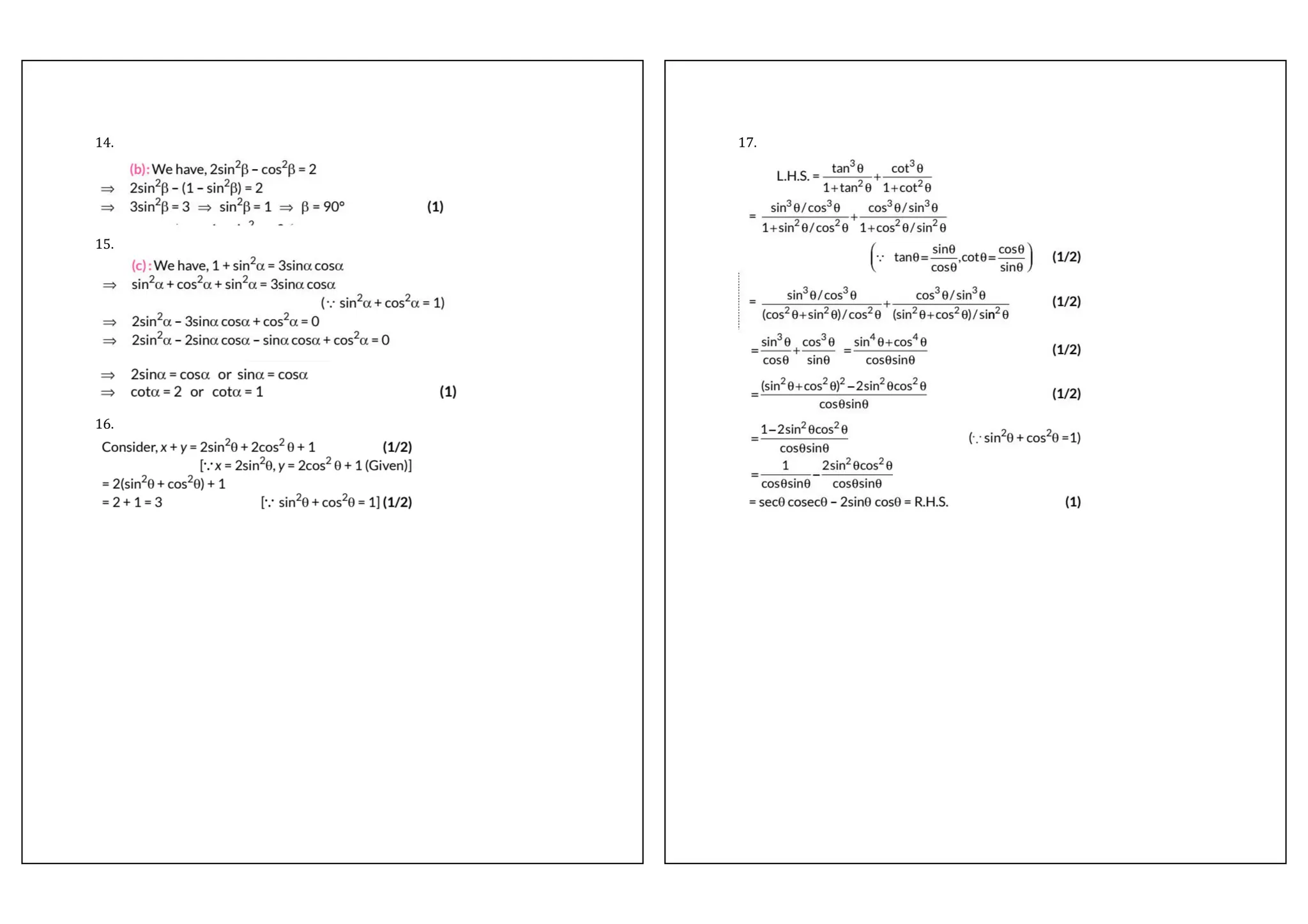 Trigonometry class 10th PYQ 2025 board exam.pdf