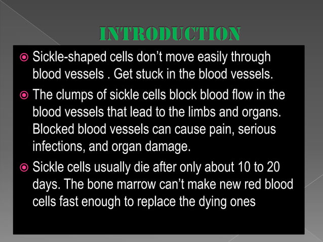 Sickle Cell Anemia | PPT