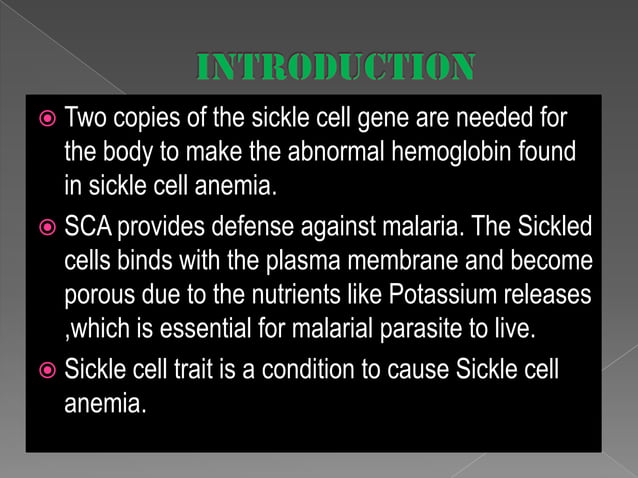Sickle Cell Anemia | PPT