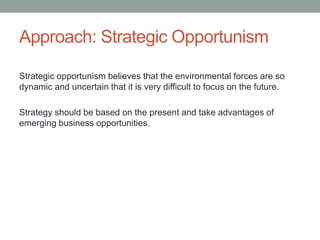 Sustainable Competitive Advantage | PPTX