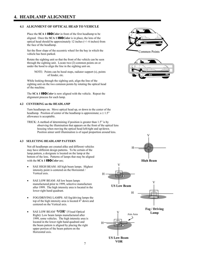 Sca 1 manual-headlight-alignment-system | PDF