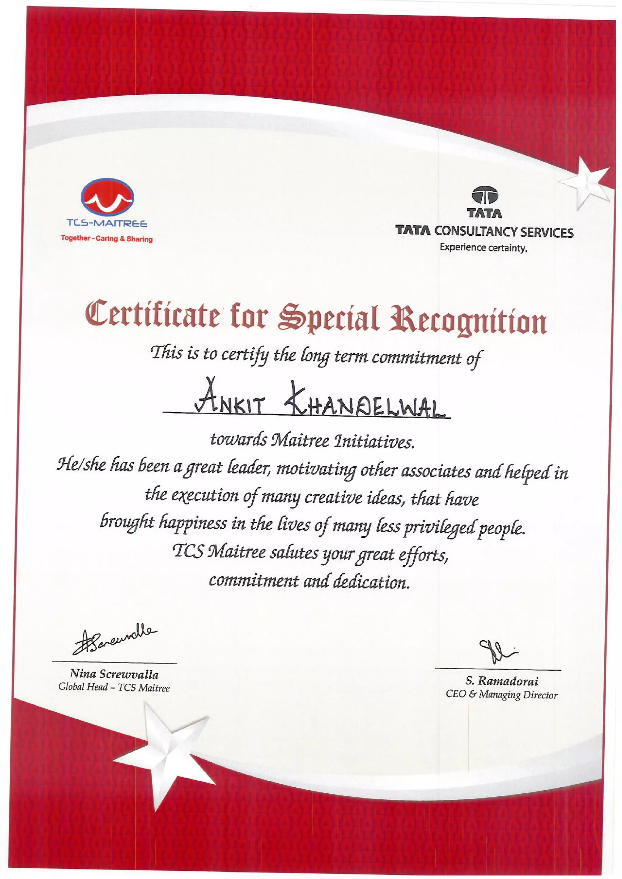 Leadership Award | PDF