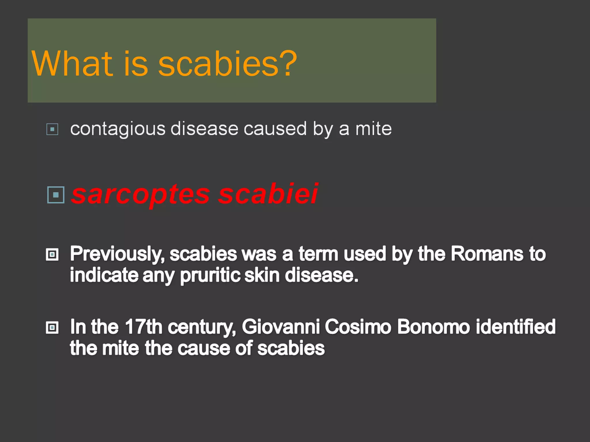 Scabies | PPT