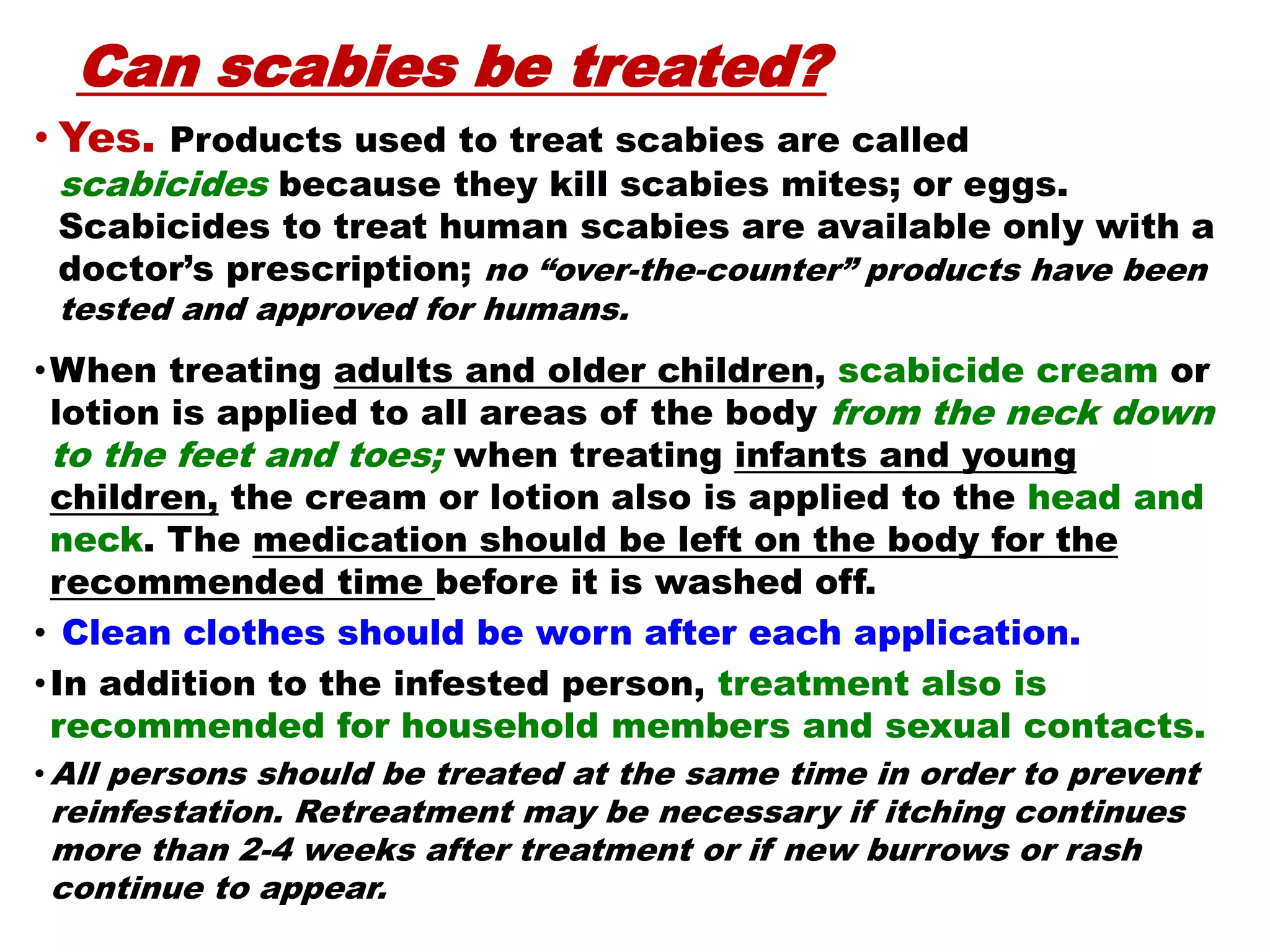 Scabies | PPTX