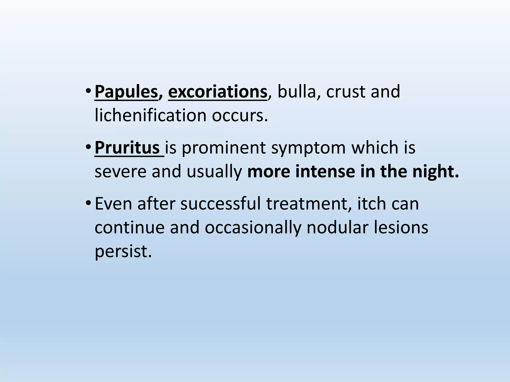 Scabies for MBBS students | PPTX