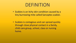 SCABIES | PPTX
