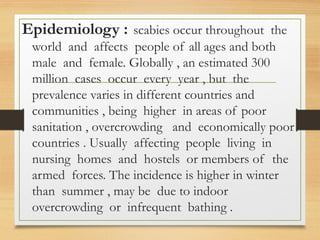 Scabies.pptx. by Azizullah Aziz Abdali af | PPT