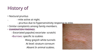 scabies essay summarized Dermatology.pptx