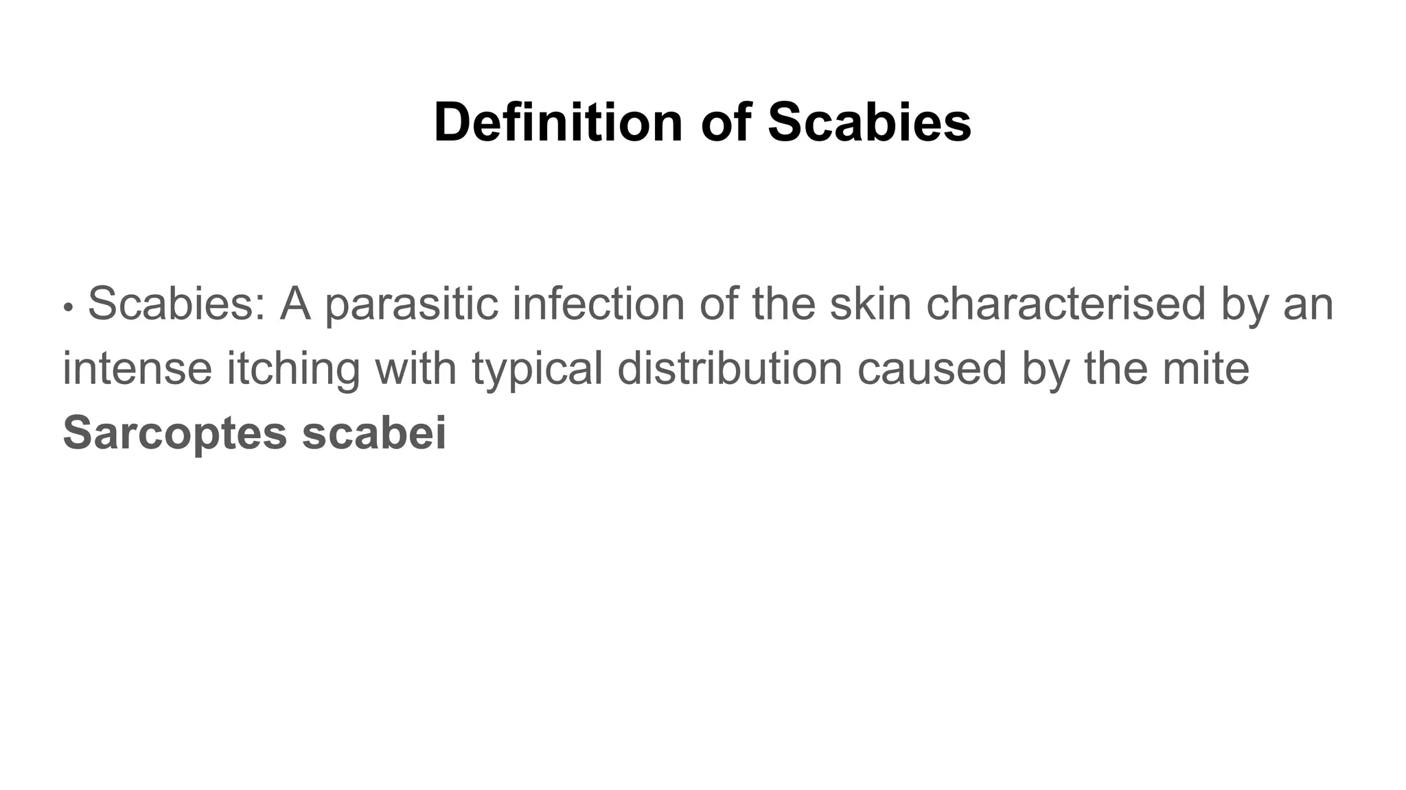 Scabies and fungal infection | PPTX