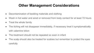 Scabies and fungal infection | PPTX