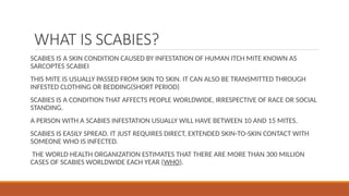 scabies by master doctor fadhly shariman.pptx
