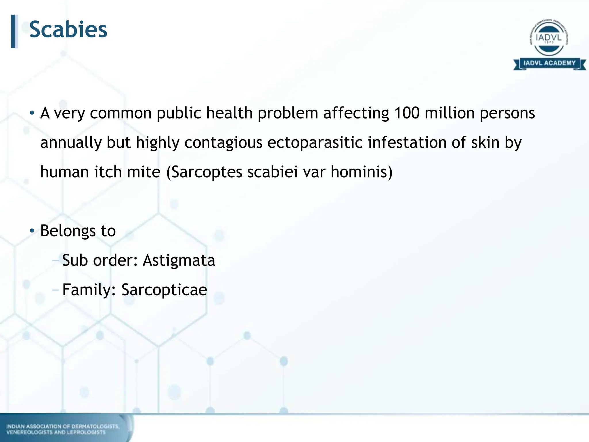 basics of diagnosis and treatment of scabies and pediculosis | PPTX