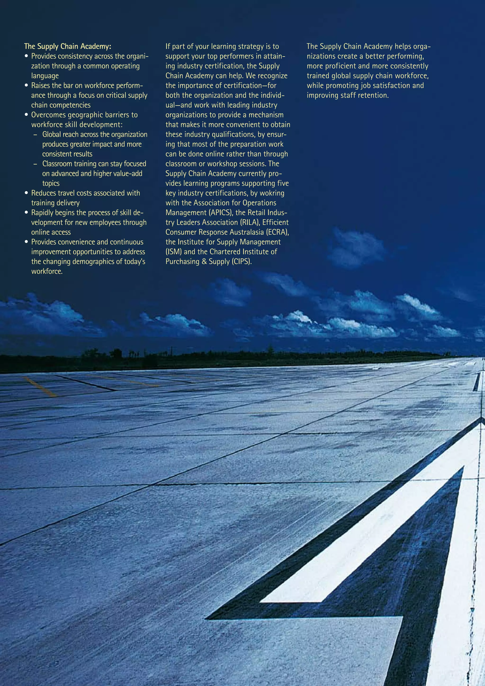 Accenture Supply Chain Academy | PDF