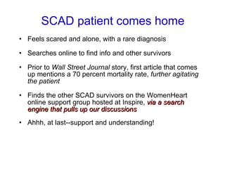 What is a SCAD (spontaneous coronary artery dissection)? | PPT