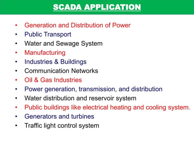 LIBRARY RESEARCH PROJECT SECURITY CONTROL IN SCADA | PPT