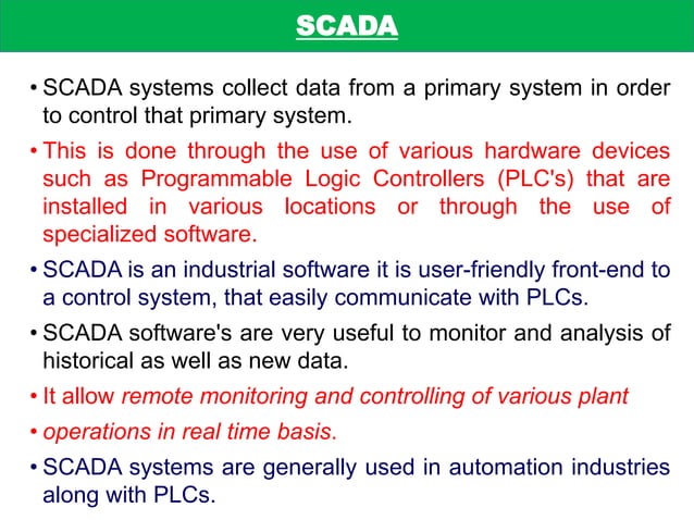 LIBRARY RESEARCH PROJECT SECURITY CONTROL IN SCADA | PPT