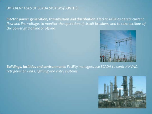 an introduction to scada. | PPTX