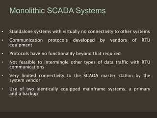 SCADA a complete overview | PPTX | Operating Systems | Computer ...
