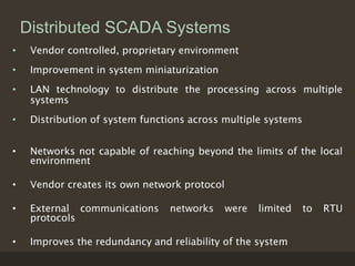 SCADA a complete overview | PPTX | Operating Systems | Computer ...