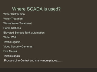 SCADA a complete overview | PPTX | Operating Systems | Computer ...