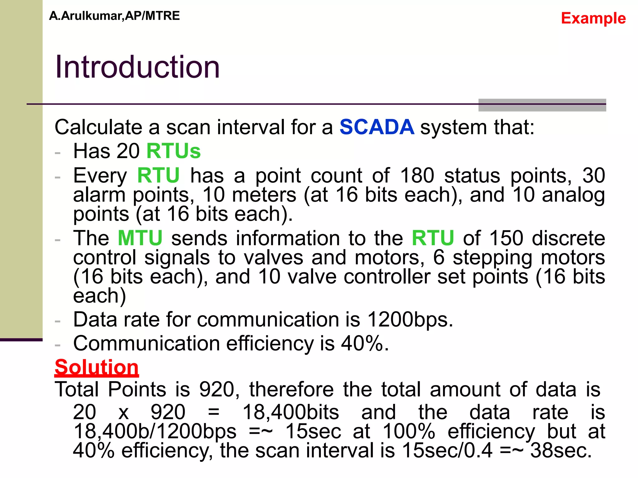 Scada | PPTX | Operating Systems | Computer Software and Applications