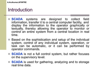 Scada | PPTX | Operating Systems | Computer Software and Applications
