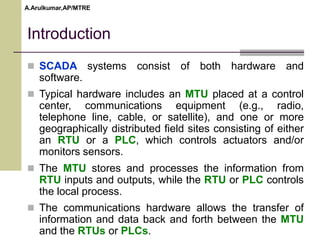 Scada | PPTX | Operating Systems | Computer Software and Applications