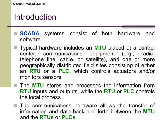 Scada | PPTX | Operating Systems | Computer Software and Applications