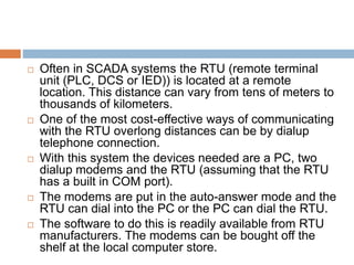 SCADA.pptx supervisory control and data aquasition | PPTX