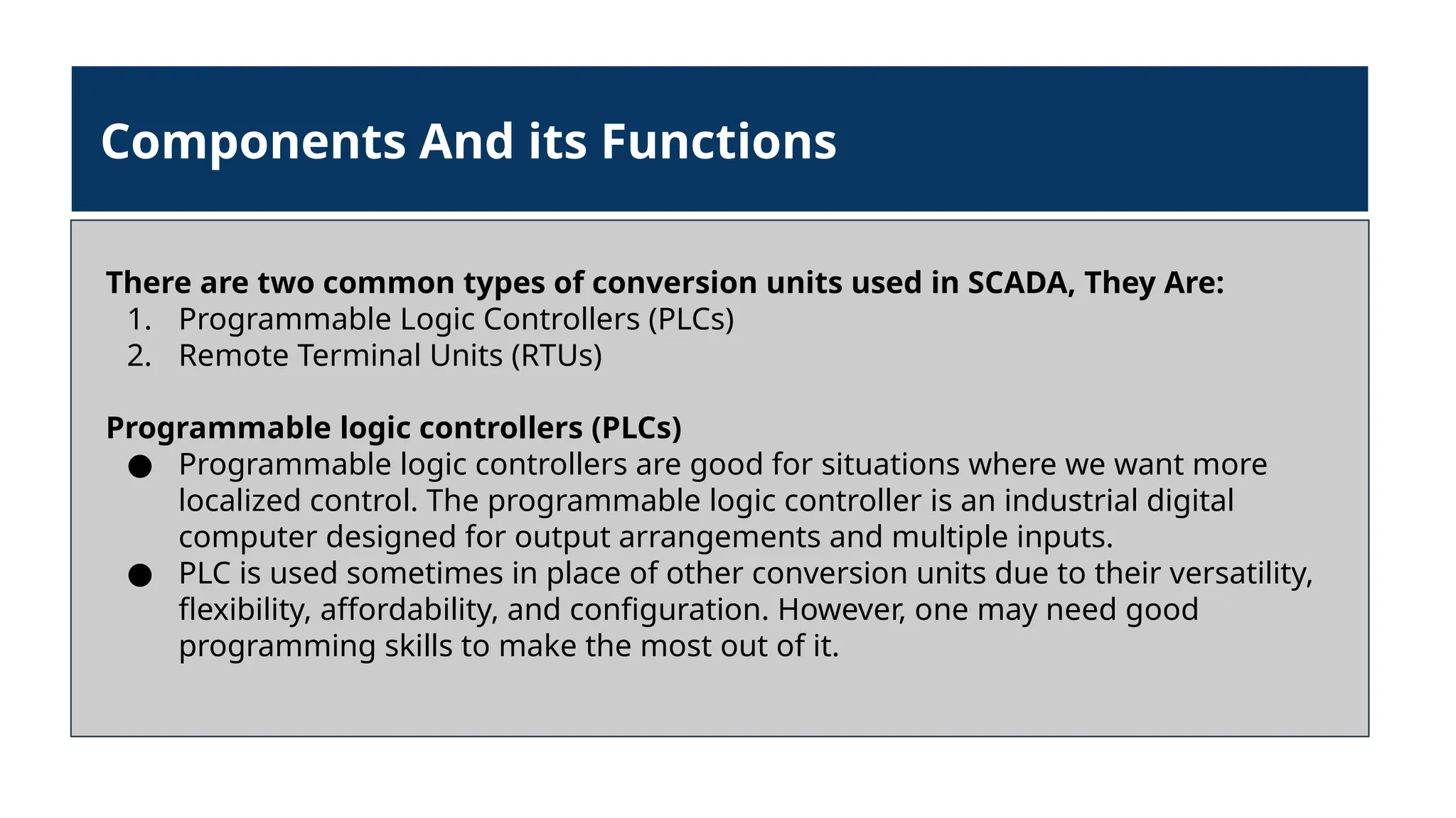 Supervisory control and Data Acquisition -PSOC - EE3602 | PPTX