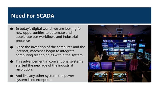 Supervisory control and Data Acquisition -PSOC - EE3602 | PPTX