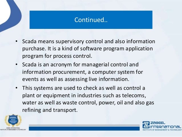 Scada- What is the meaning of Scada and how does it work?