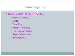 Scada-PPT POWER SYSTEM OPERATION AND CONTROL | PPTX
