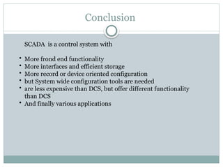 Scada-PPT POWER SYSTEM OPERATION AND CONTROL | PPTX
