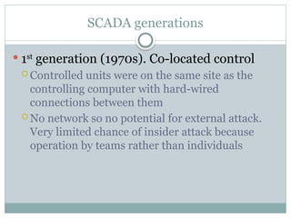 Scada-PPT POWER SYSTEM OPERATION AND CONTROL | PPTX