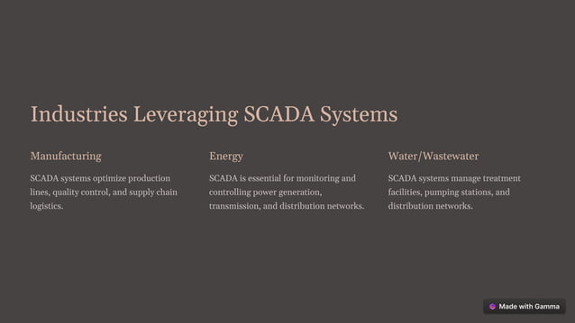 Scada The Backbone Of Industrial Automationpdf Computing Technology And Computing