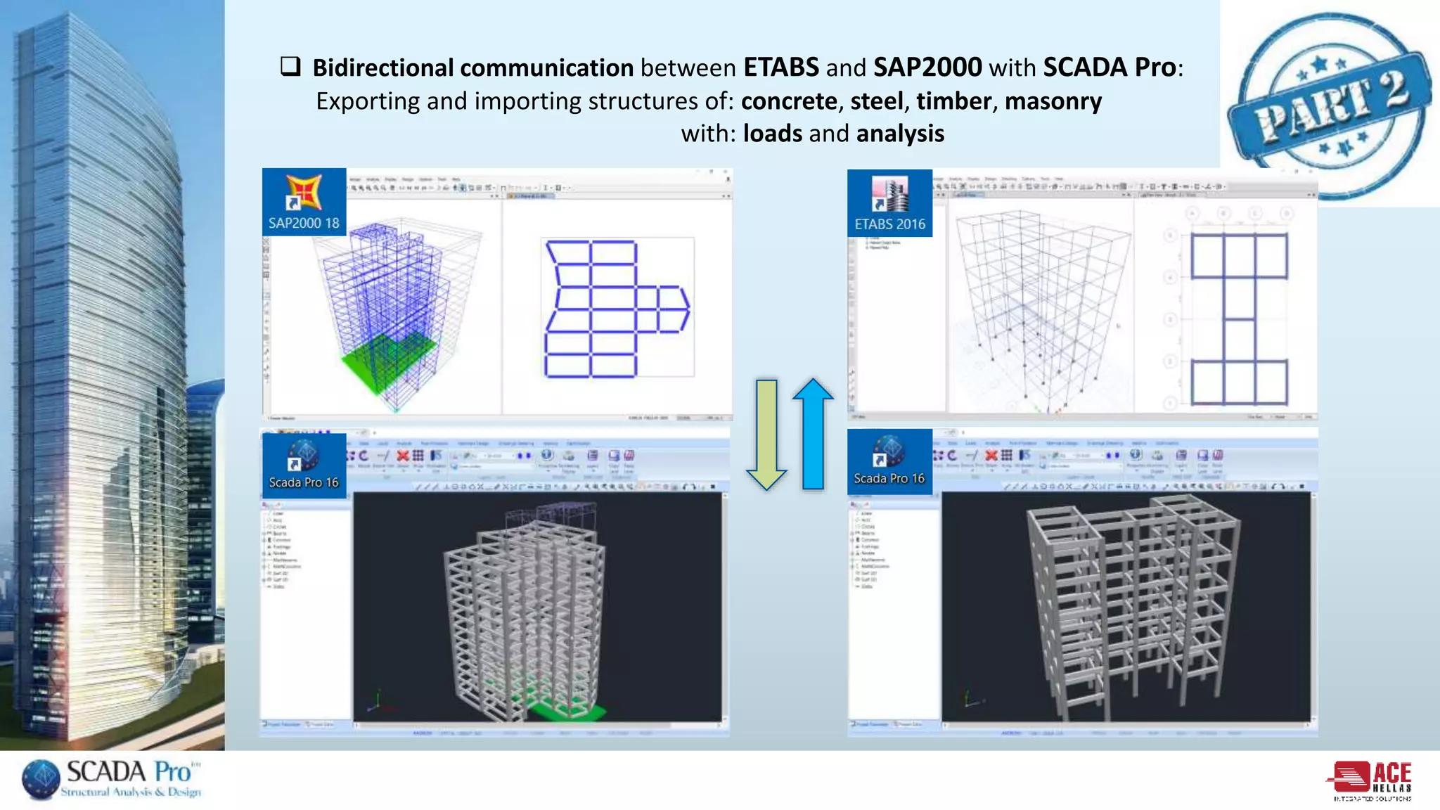 Structural Computer Aided Design and Analysis Professional SCADA Pro 16 ...