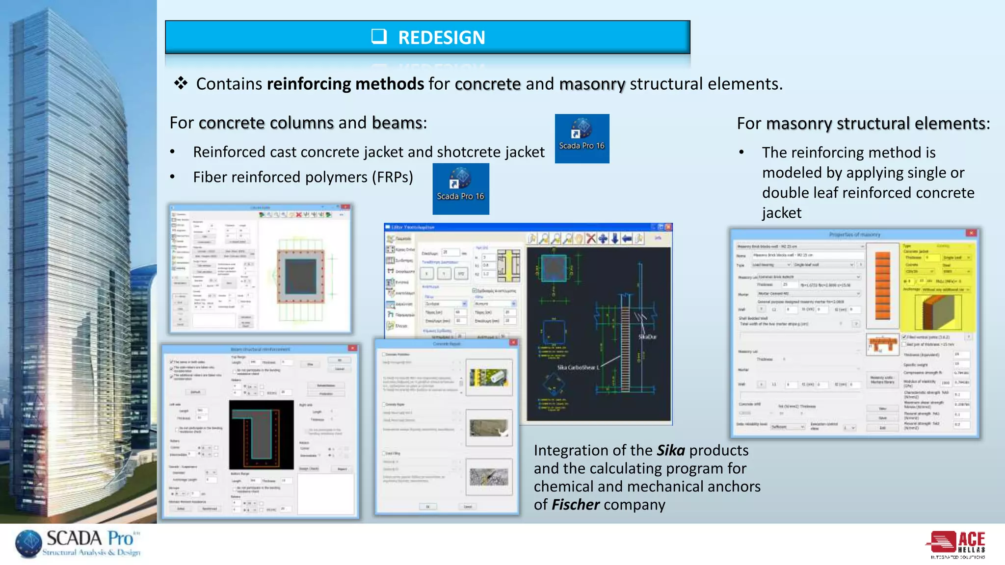 Structural Computer Aided Design and Analysis Professional SCADA Pro 16 ...