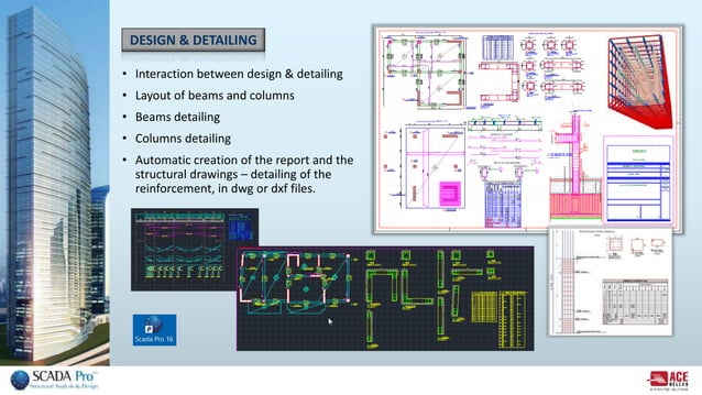 Structural Computer Aided Design and Analysis Professional SCADA Pro 16 ...