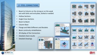 Structural Computer Aided Design and Analysis Professional SCADA Pro 16 | PPTX | Desktop ...
