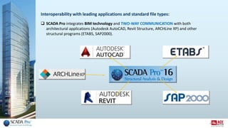 Structural Computer Aided Design and Analysis Professional SCADA Pro 16 ...