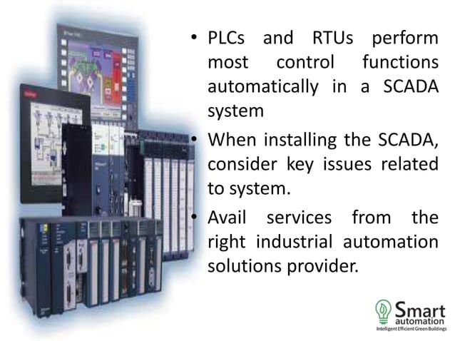 Scada and its Role in Industrial Automation | PPT
