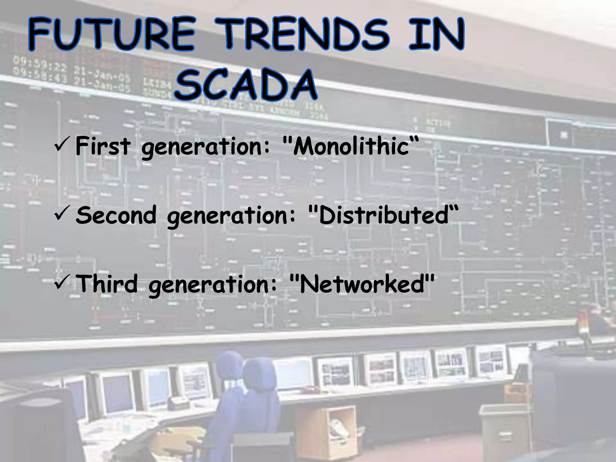 Scada and power system automation | PPTX