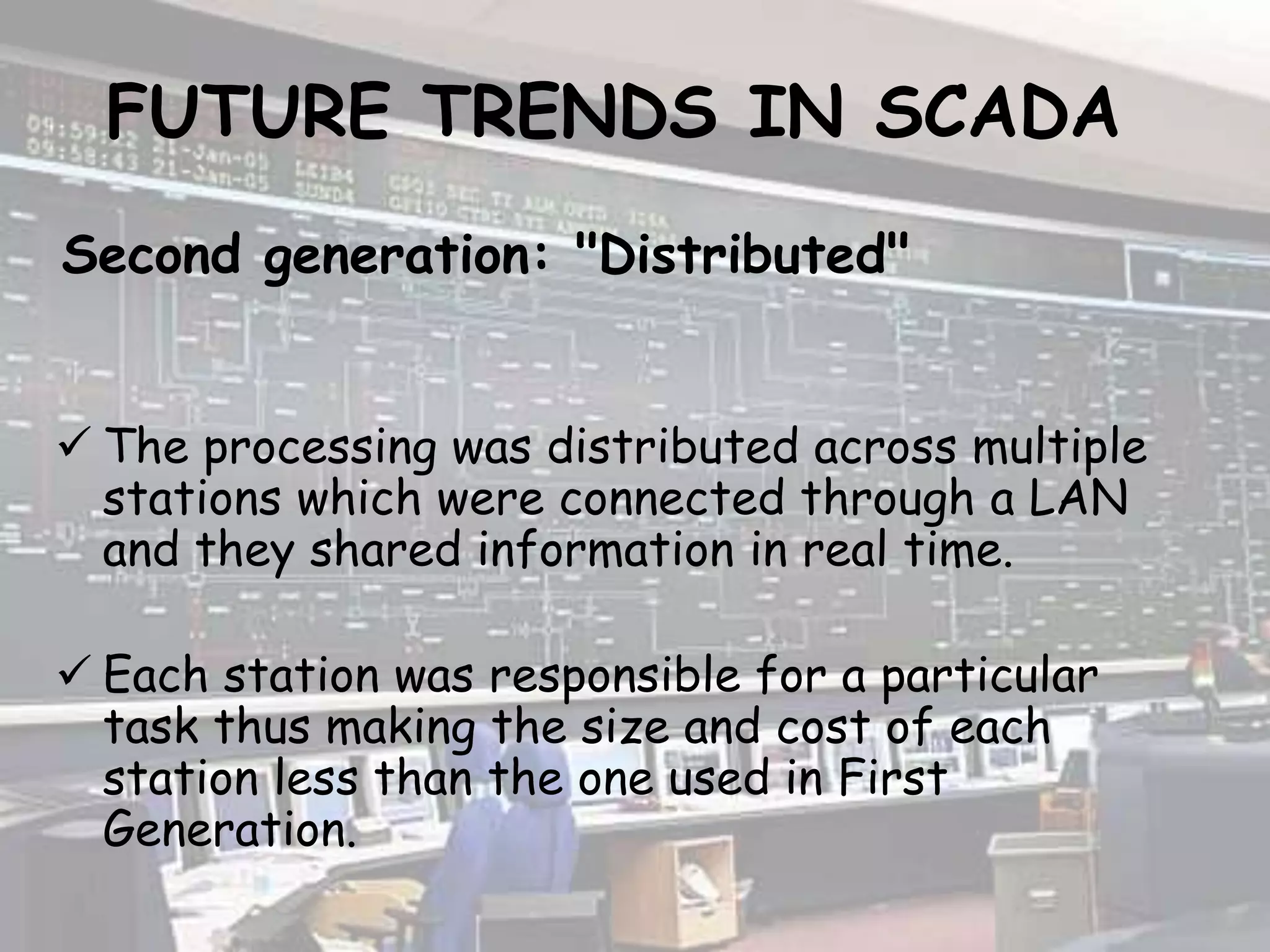 Scada and power system automation | PPTX