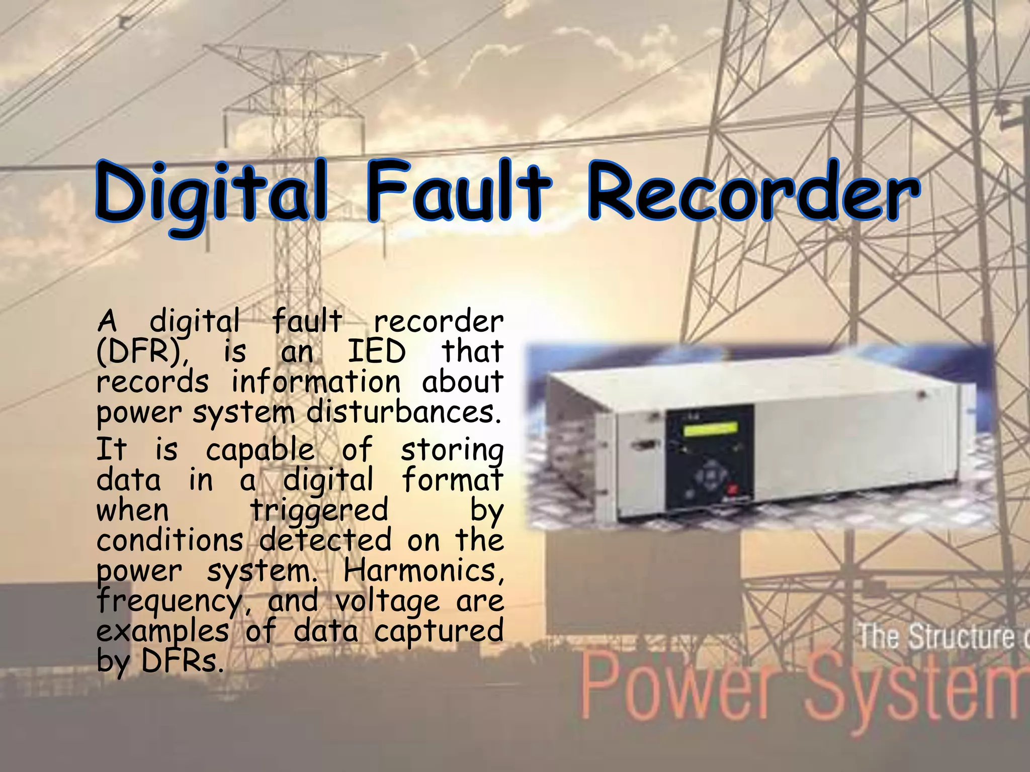 Scada and power system automation | PPTX