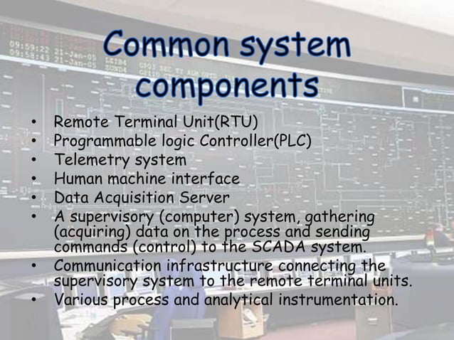 Scada and power system automation | PPTX