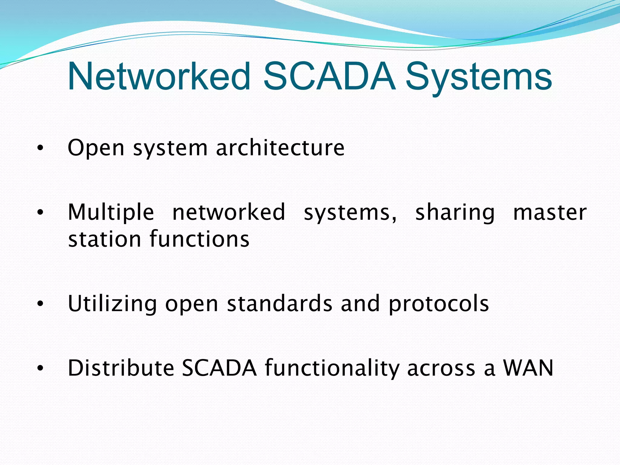Scada architecture | PPTX