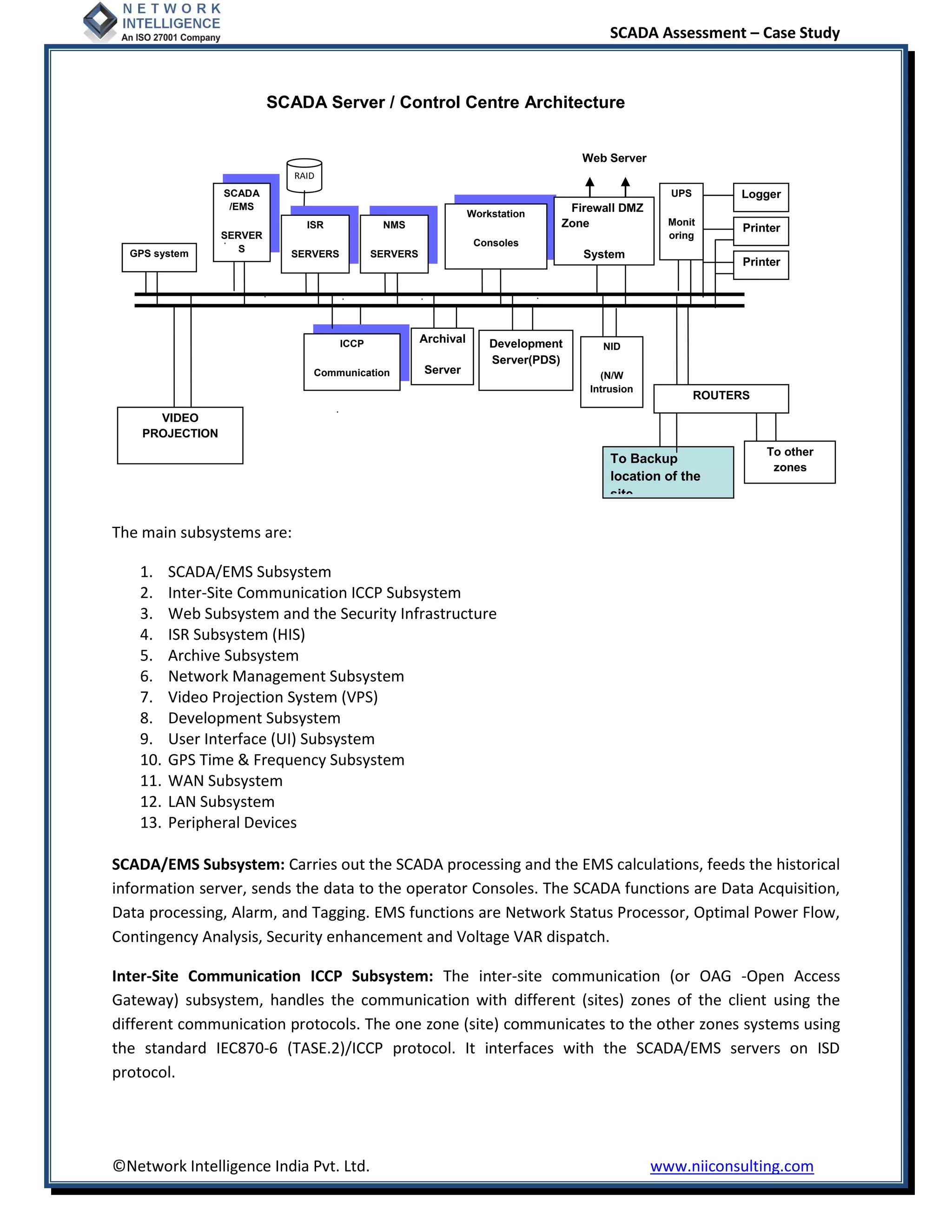 Scada assessment case study | PDF