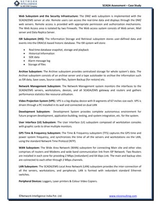 Scada assessment case study | PDF